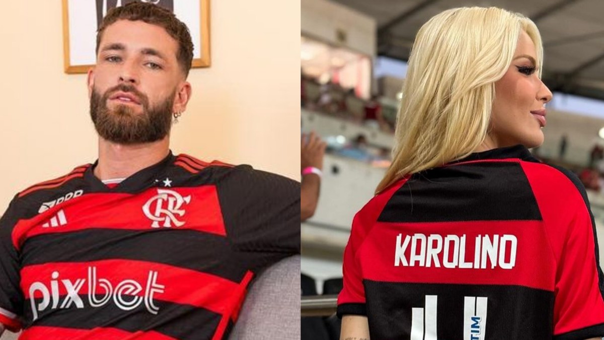 Léo Pereira não esconde romance Karoline Lima e elogia modelo após