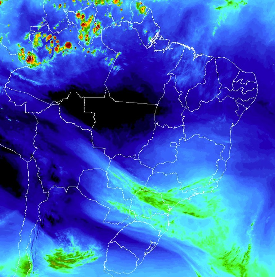Inmet alerta para perigo de chuvas intensas no Norte do país e Centro Oeste segue baixa