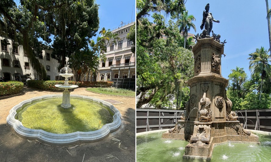 Chafarizes do Museu da República, no Catete, já têm data para reinauguração