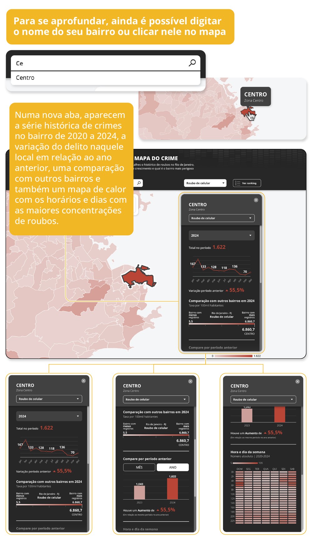 Mapa do Crime: o bairro onde você vive é seguro? Saiba como consultar ...