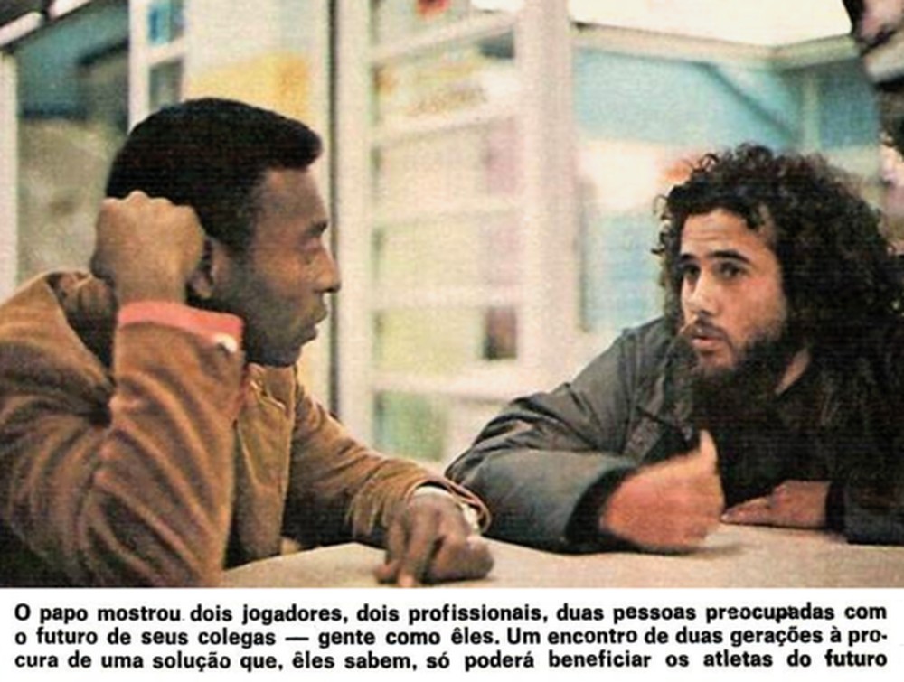 O adeus de Afonsinho a Pelé: barca, ônibus e saudade do amigo de lutas