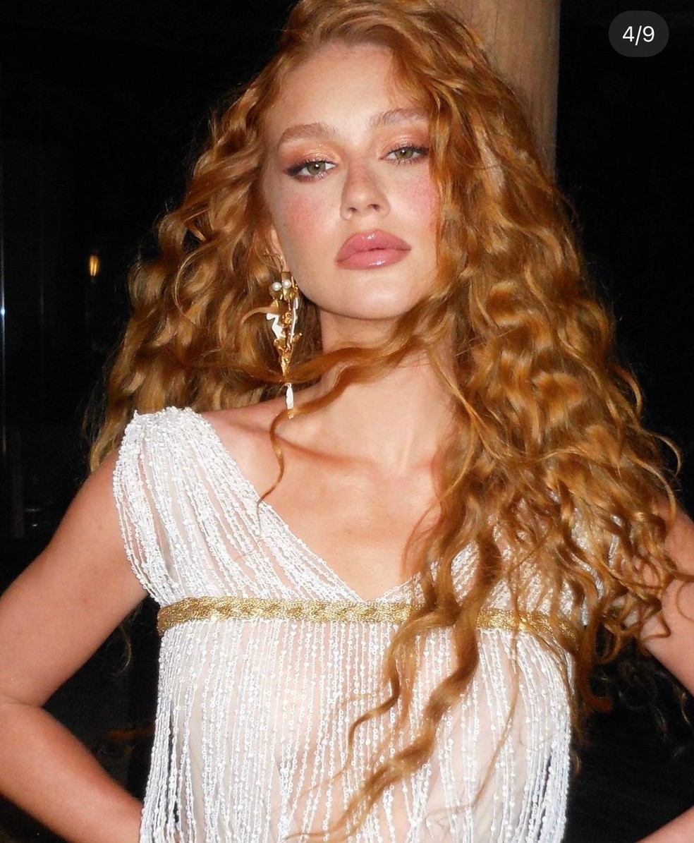 Marina Ruy Barbosa aparece cacheada e fãs a comparam com sereia: 'bem ...