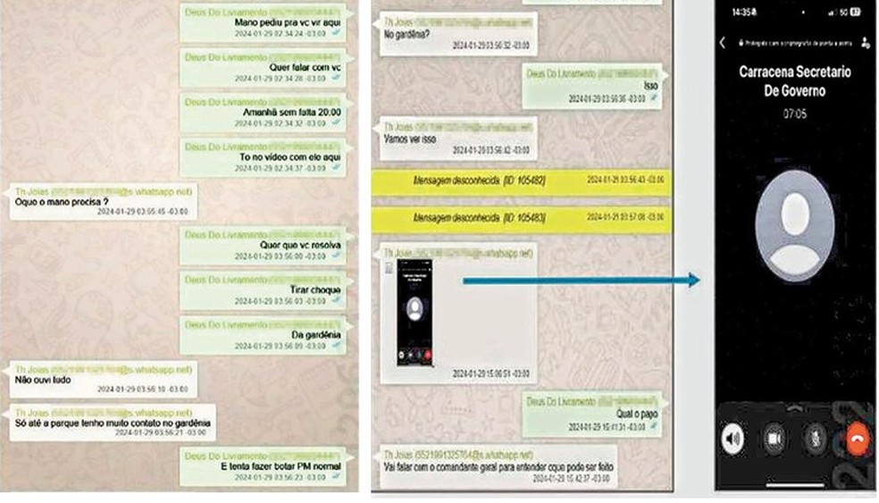 Comando Vermelho tentou influenciar policiamento no Rio, mostram diálogos interceptados pela ...