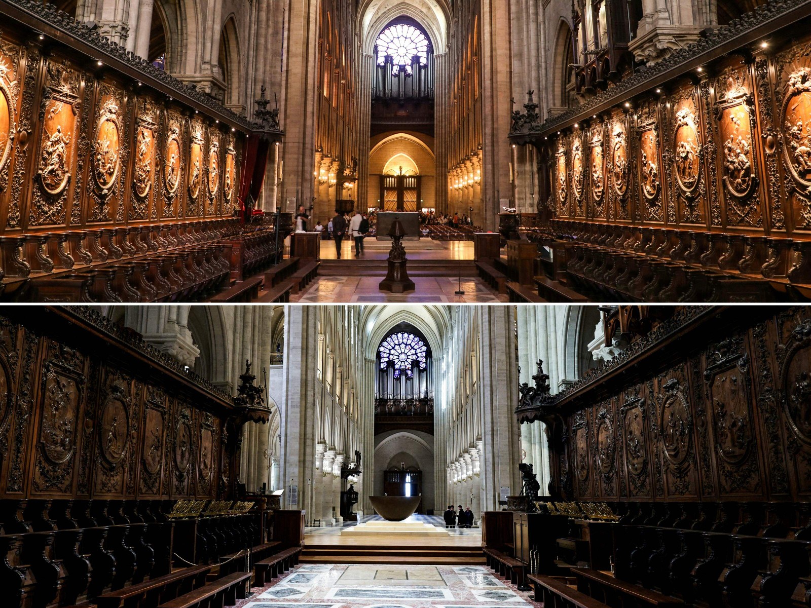 Antes e depois da catedral de Notre Dame surpreende pela preservação ...