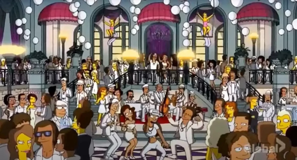 'Os Simpsons' previu o caso Diddy? Episódio com 'festa do branco' e ...
