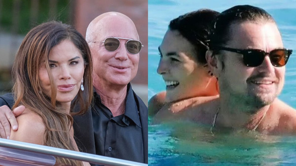 Leonardo DiCaprio e Vittoria Ceretti se juntam a Jeff Bezos e Lauren ...