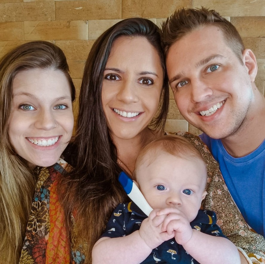 Trisal de Londrina anuncia gravidez do segundo filho: 'planejamos este ...