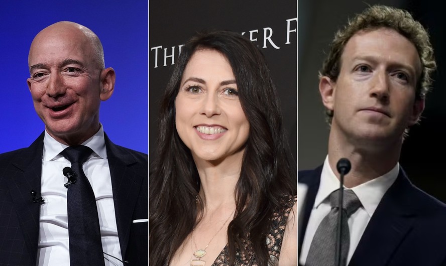 Lucro da Amazon faz Jeff Bezos e ex-mulher ficarem US$ 22 bi mais ricos ...