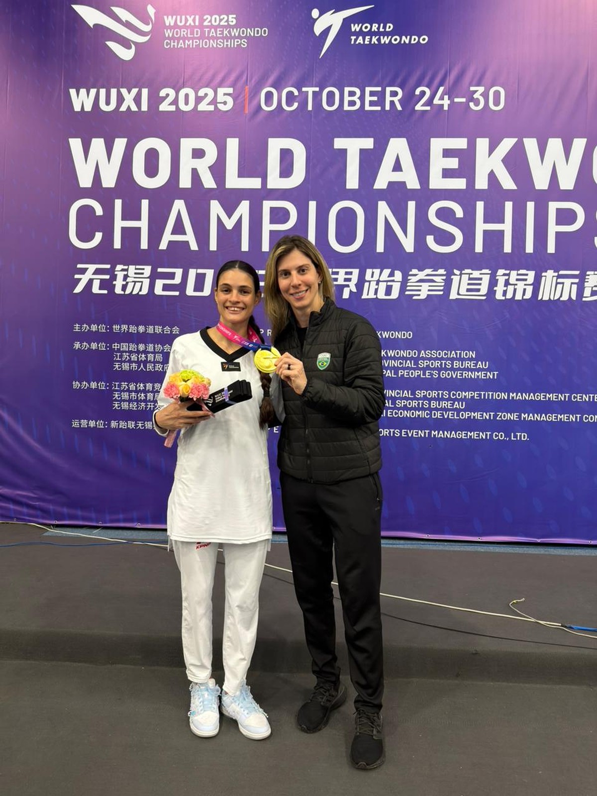 Maria Clara Pacheco conquista ouro no mundial de taekwondo, e Brasil ...