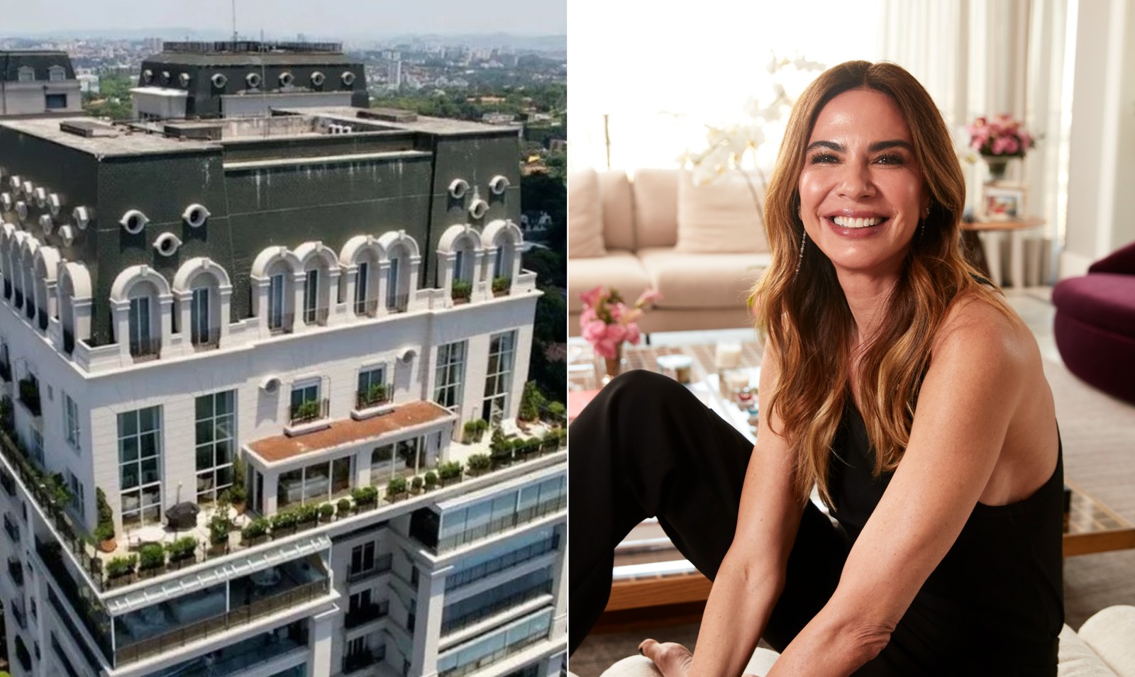 Luciana Gimenez vende apartamento de mais de R$ 70 milhões para pai de Neymar; veja fotos