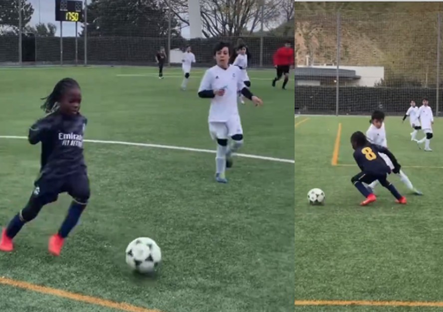 Afilhado de Usain Bolt brilha em treino e entra na mira do Real Madrid ...