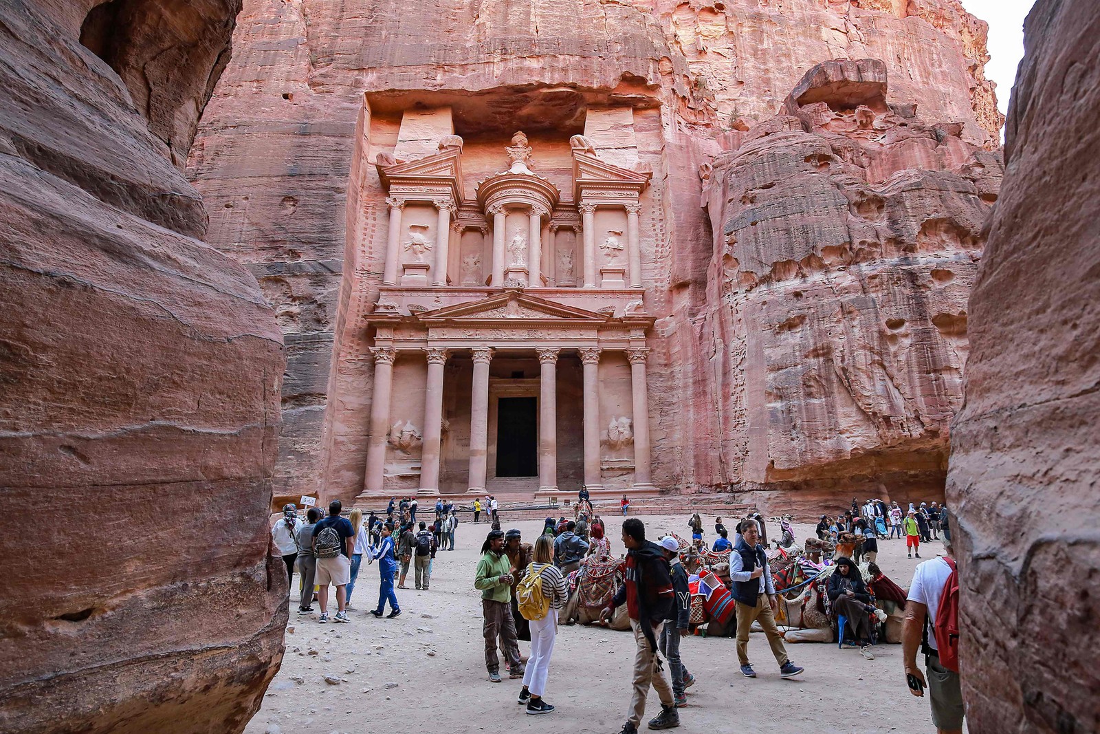 Em Petra, a pandemia ficou para trás; veja fotos da cidade histórica na ...