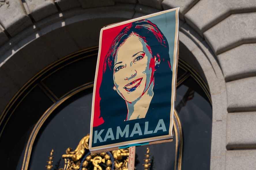 Efeito Kamala esquenta campanha nos EUA e chega ao Brasil