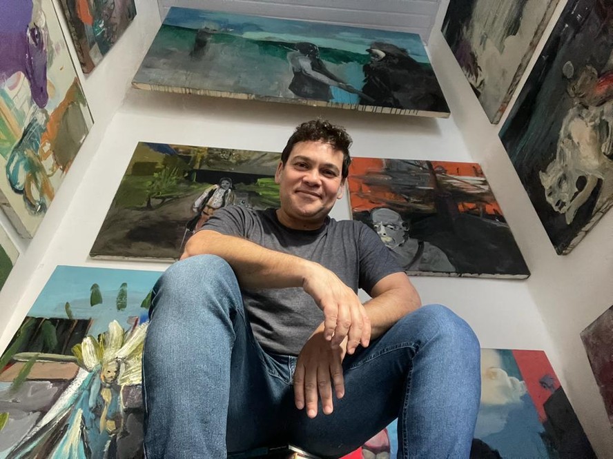 Claudio Gabriel, o Tadeu de 'Terra e paixão', mostra trabalho como ...