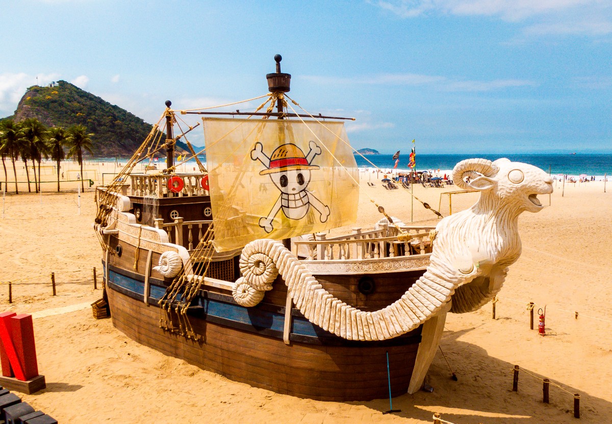 'One piece': navio de série da Netflix, que será aberto à visitação ...