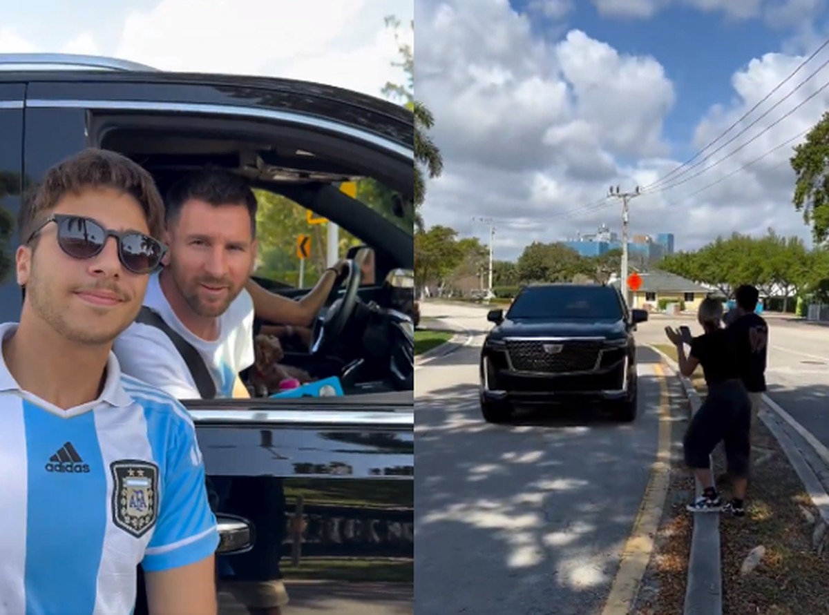 Oito marchas, tela LED curva, mais de 5 metros: SUV de luxo que Messi ...