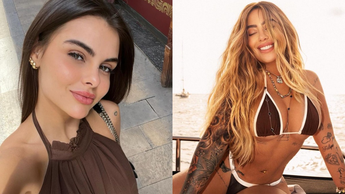 Amanda Kimberly elogia beleza de Rafaella Santos, madrinha de sua filha com Neymar; veja