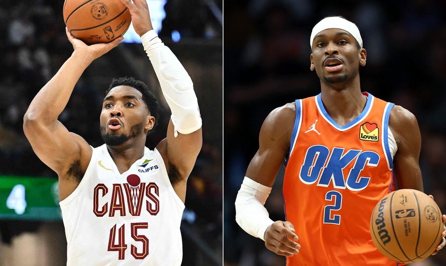 Cavaliers x Thunder: Líderes da NBA se enfrentam nesta quarta-feira