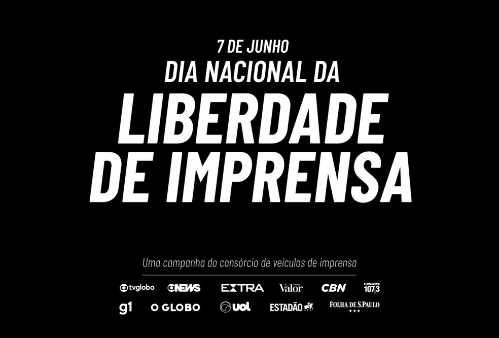 Consórcio de jornalismo promove ação sobre Dia Nacional da Liberdade de ...