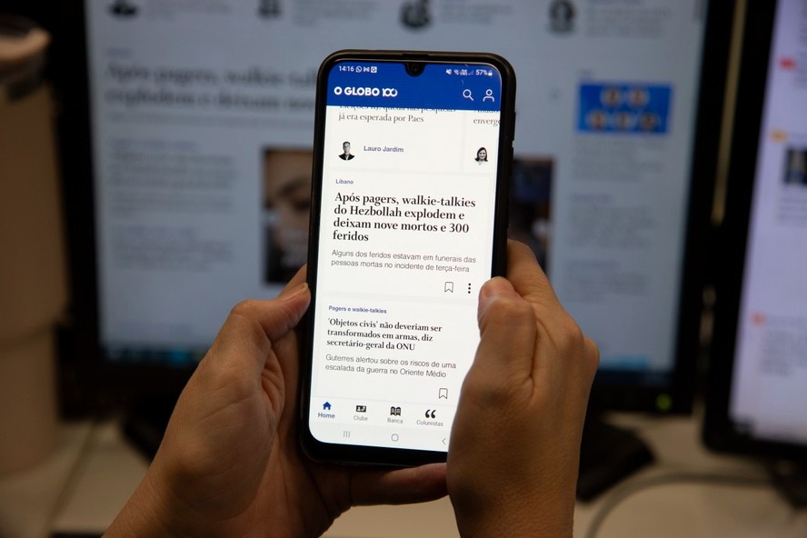 O GLOBO lança novo app: mais rápido, mais fácil de usar e com alertas ...