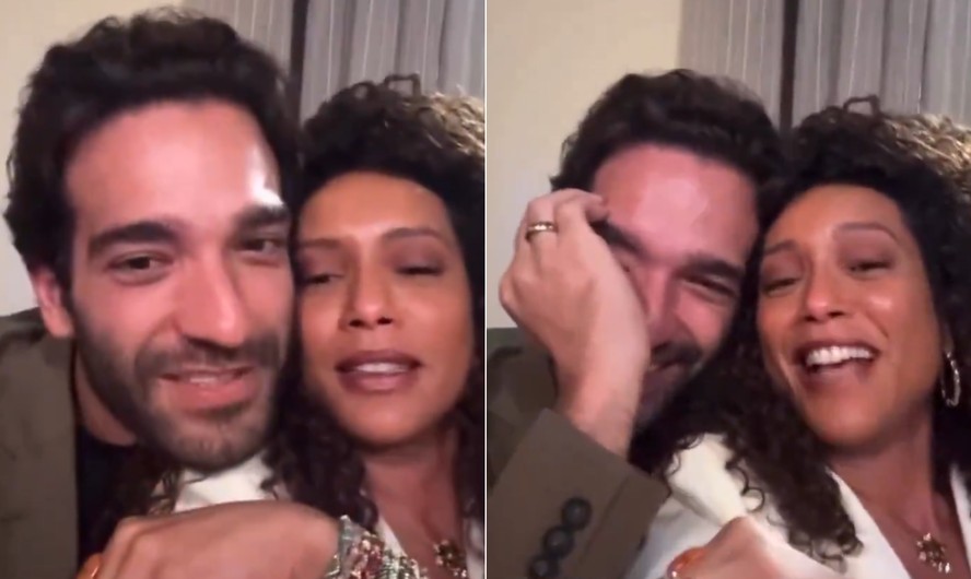Taís Araujo reage a memes sobre 'cabeção' de Humberto Carrão, e ator ...