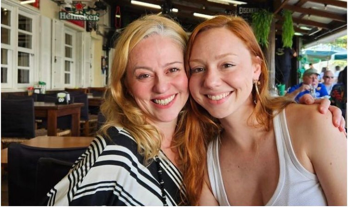 Guta Stresser, de ‘A grande família’, publica foto rara com a irmã ...