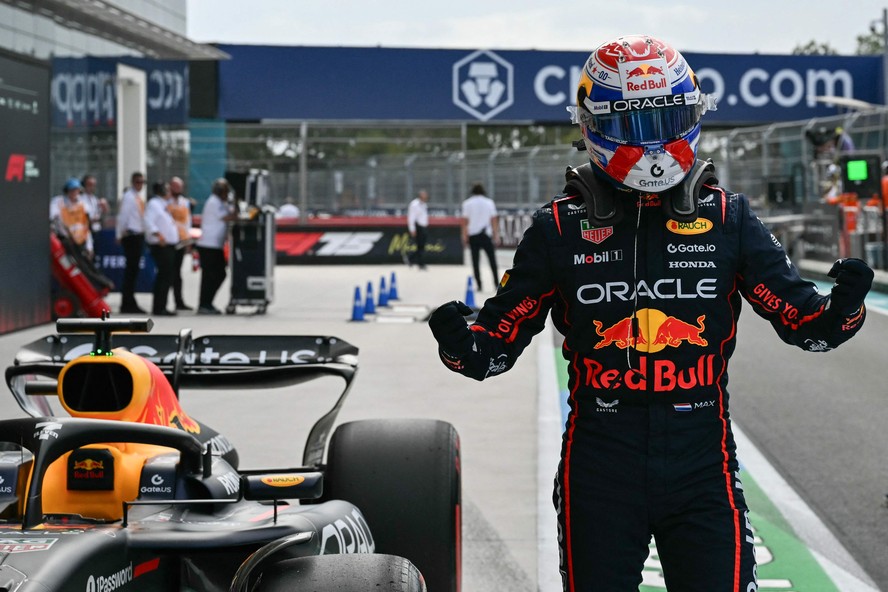 'Papai de 1ª viagem', Max Verstappen conquista a pole para GP de Miami; Gabriel Bortoleto é 13º