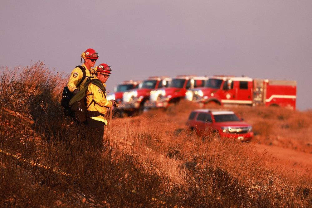 Incêndios florestais e onda de calor: estados do oeste dos EUA estão ...