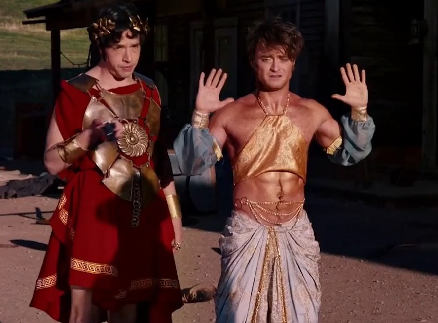 Harry Potter ficou para trás: Daniel Radcliffe exibe corpo de gladiador ...