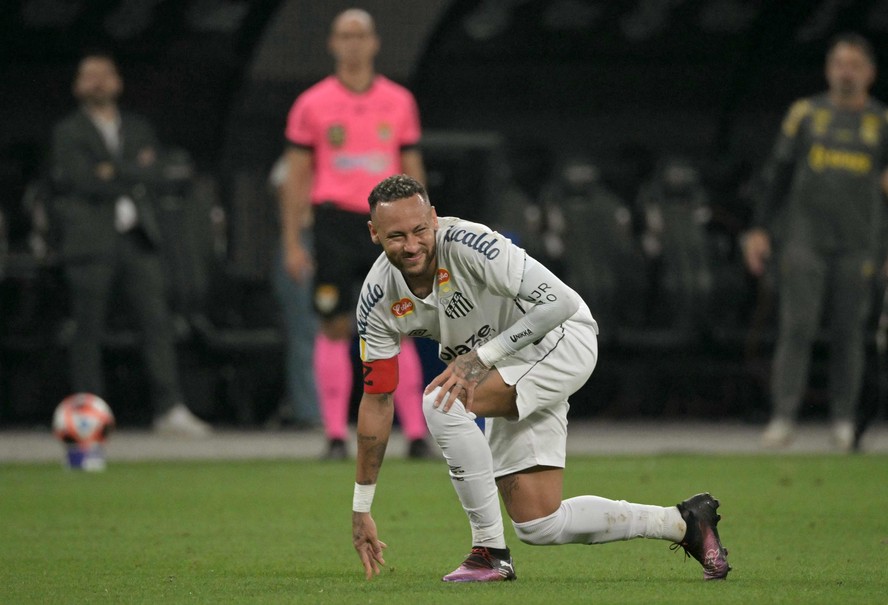 Neymar lamenta derrota do Santos para Corinthians, mas faz ressalva ...