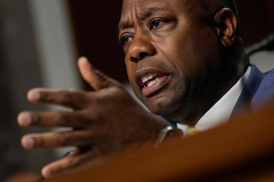 Único senador negro do Partido Republicano, Tim Scott entra na disputa ...