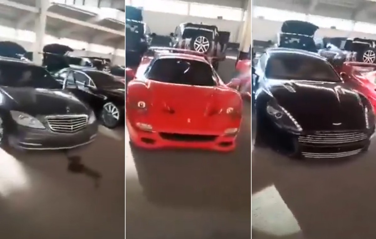Ferraris, Lamborghinis e Rolls Royces: vídeo mostra garagem de luxo de ...