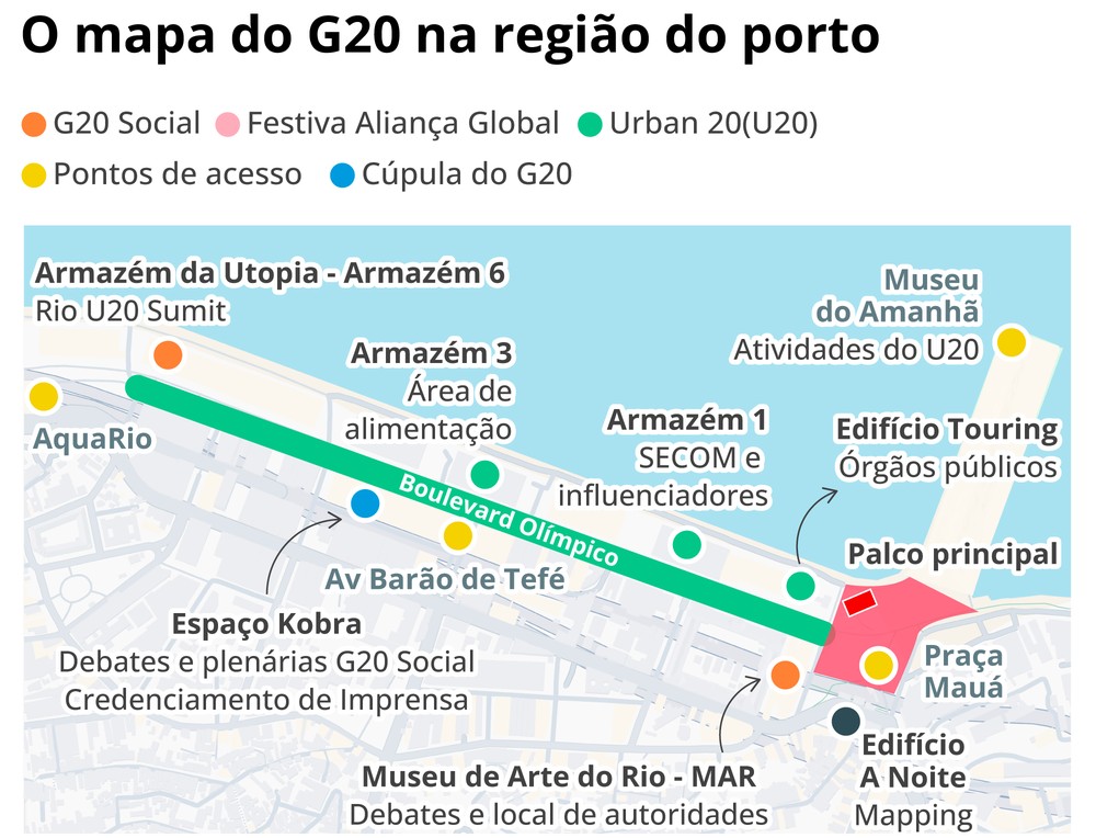 G20: mudança no trânsito, onde será, explicação das siglas; saiba tudo ...