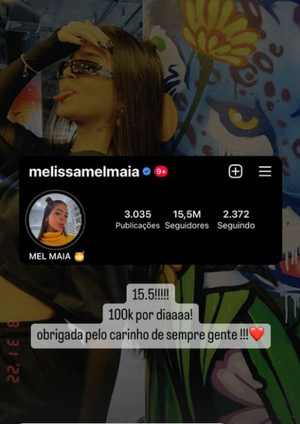 Mel Maia e MC Daniel voltam a aparecer juntos e comemoram quatro ...