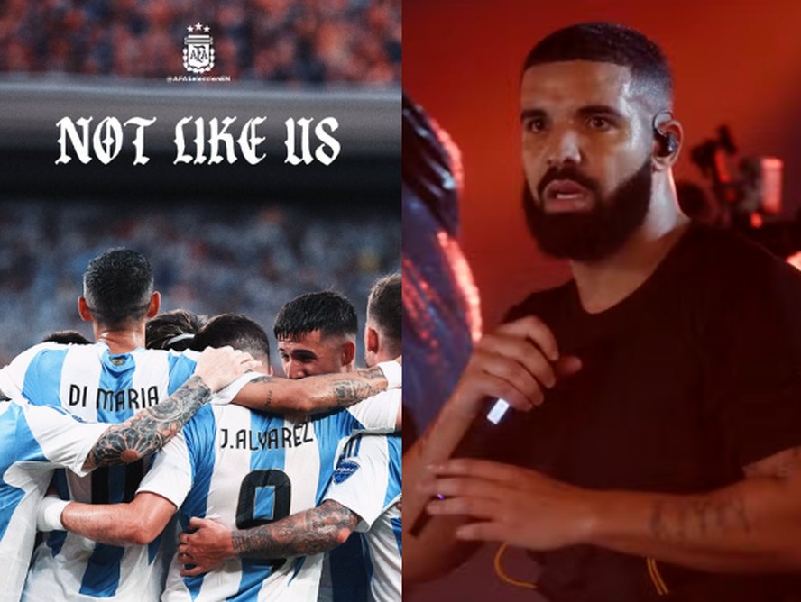 Argentina usa música de Kendrick Lamar para responder Drake após aposta ...