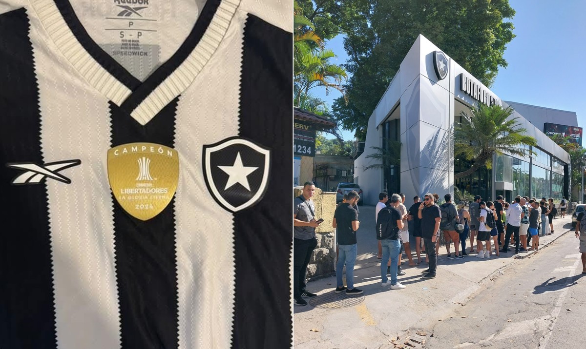 Após título da Libertadores, torcedores do Botafogo relatam dificuldade para comprar camisa e ...