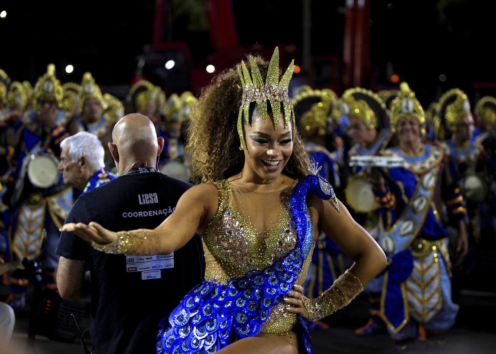 Carnaval 2025: veja fotos do segundo dia de desfiles do Grupo Especial do Rio