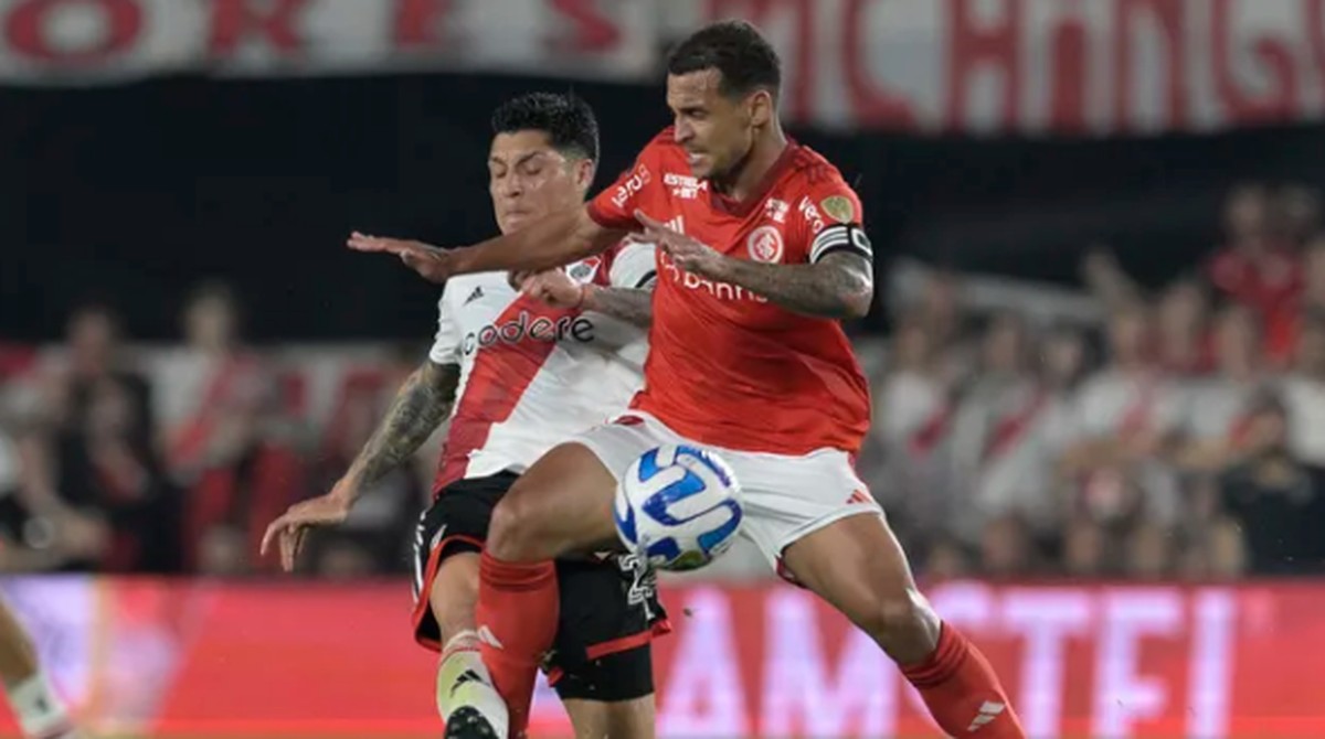 O detalhe inédito do jogo Internacional X River Plate