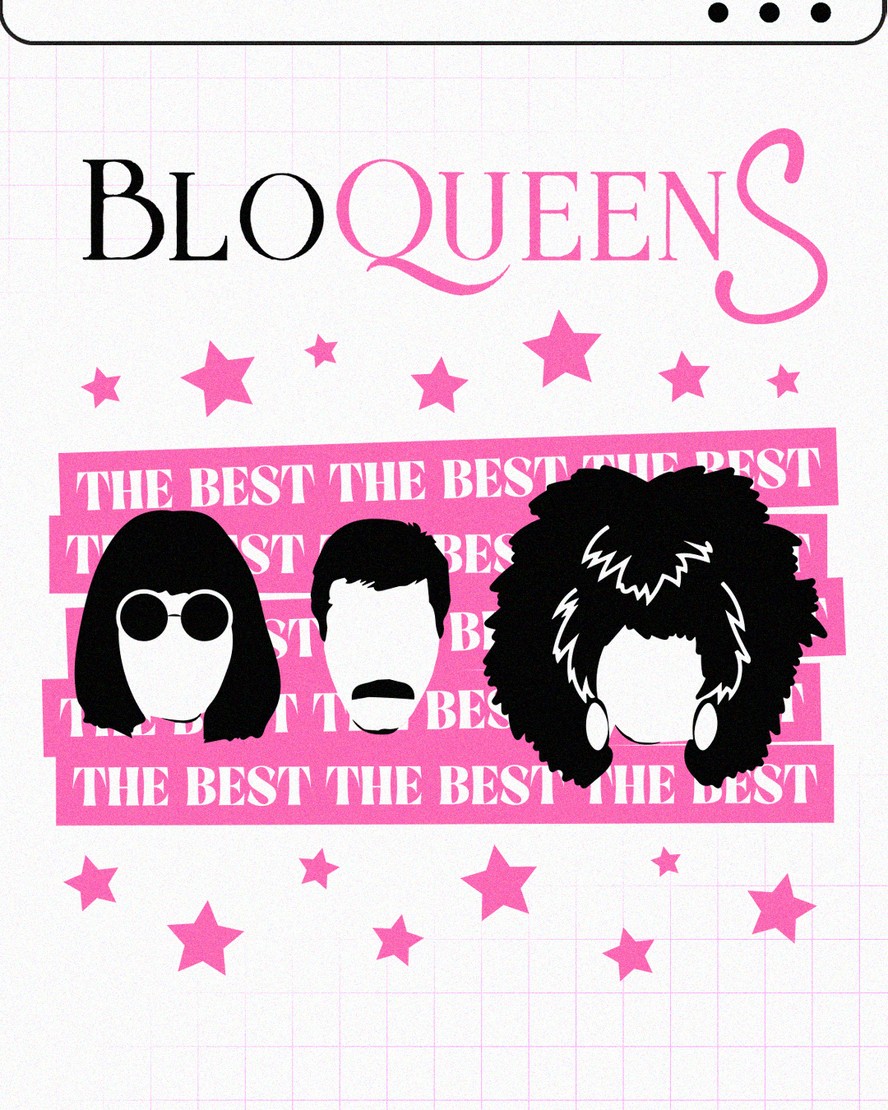 Rita Lee e Tina Turner são as homenageadas do BlocoQueen