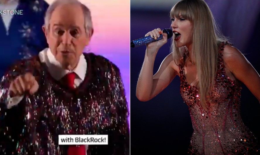 Fim de ano na firma: CEO de gestora gigante dos EUA imita Taylor Swift ...