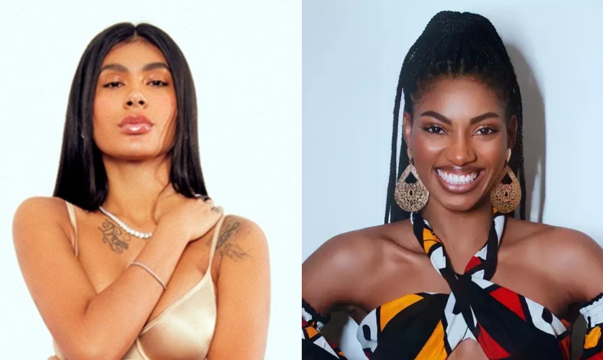 Pocah brinca com Tina, do 'BBB 23', em backstage de bloco da Lexa: 'me ...