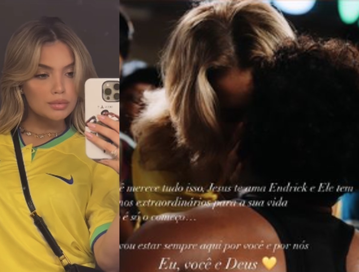Gaby Miranda se declara para Endrick e vibra com novo gol decisivo pelo ...