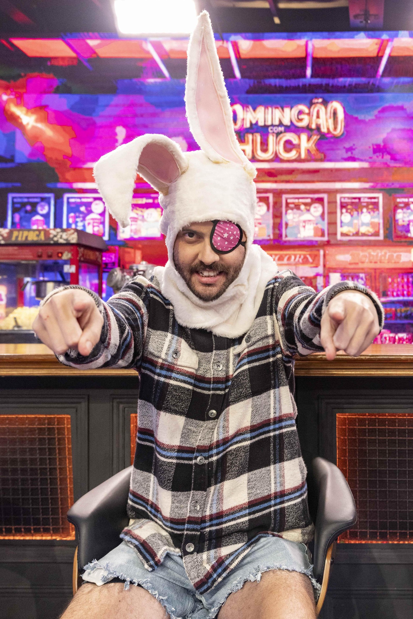 Entenda motivo do tapa-olho de Diogo Defante, que encerrou quadro com ...