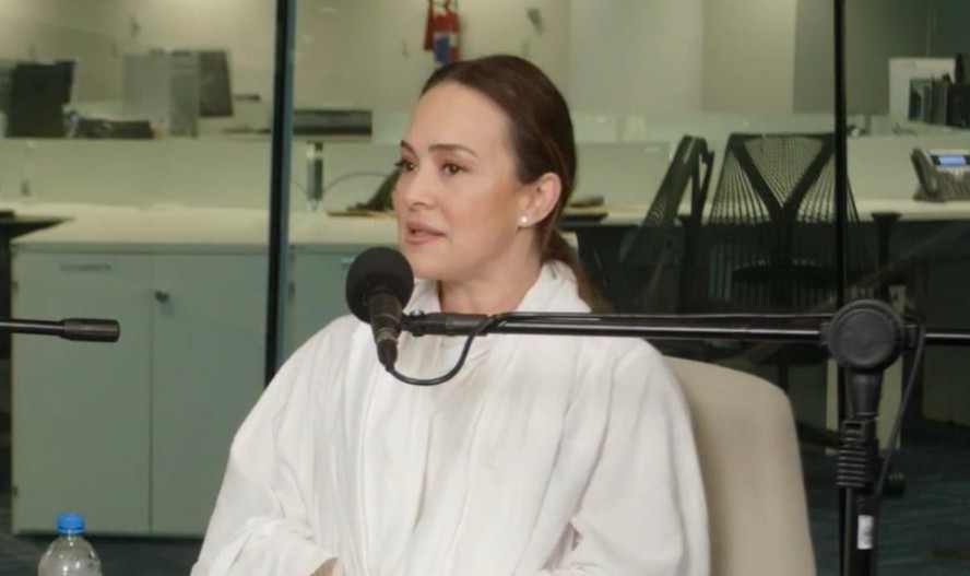 No videocast 'Novelão', Gabriela Duarte revela susto ao ver fotos ...