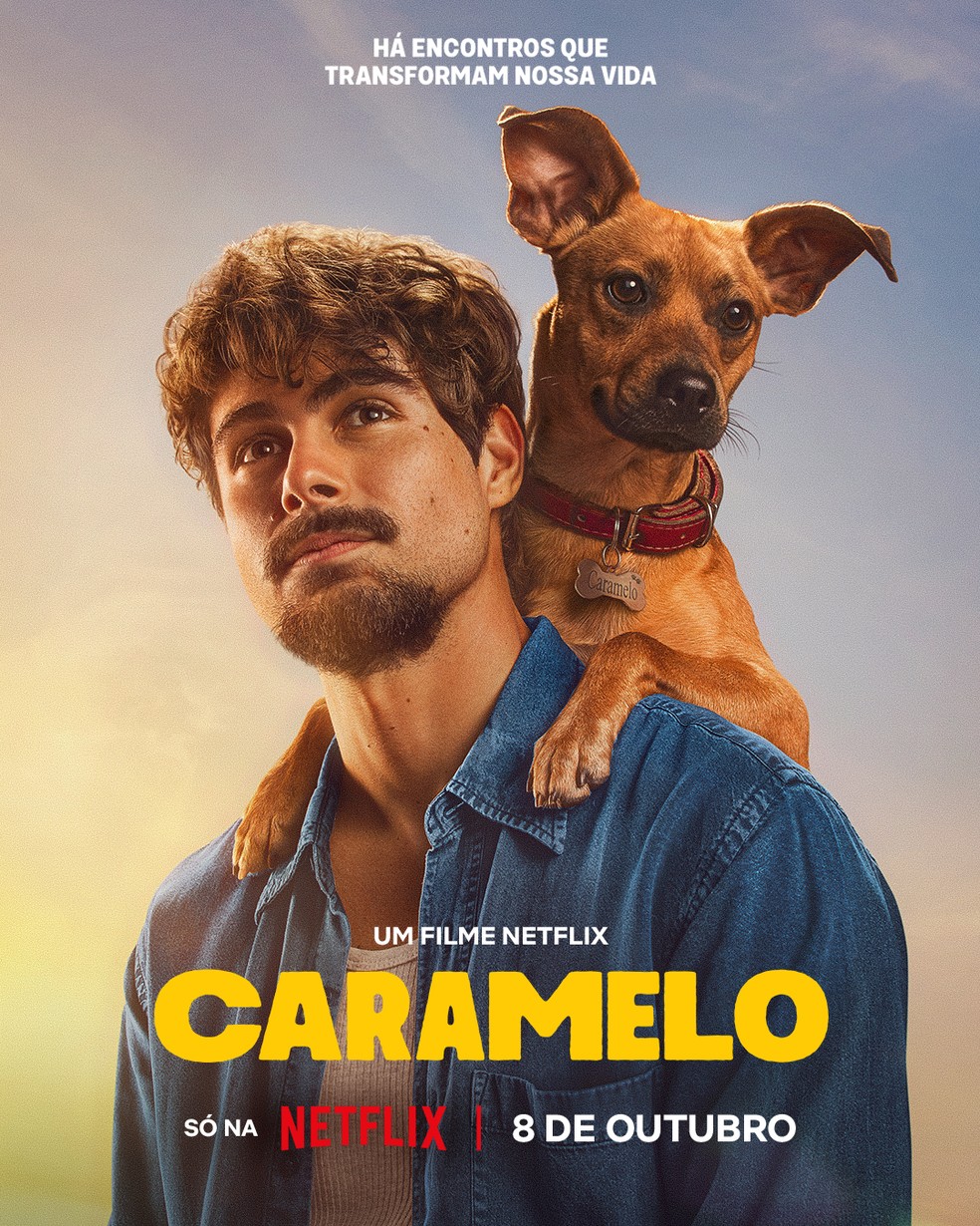 'Caramelo', filme estrelado pelo vira-lata Amendoim e pelo ator Rafael ...