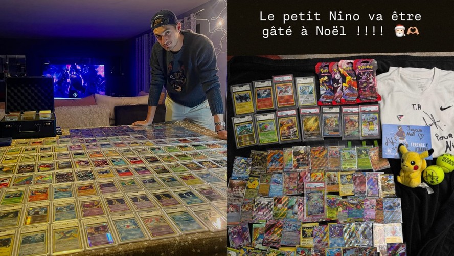 Tenista francês envia cartas de Pokémon do próprio acervo a menino que ...