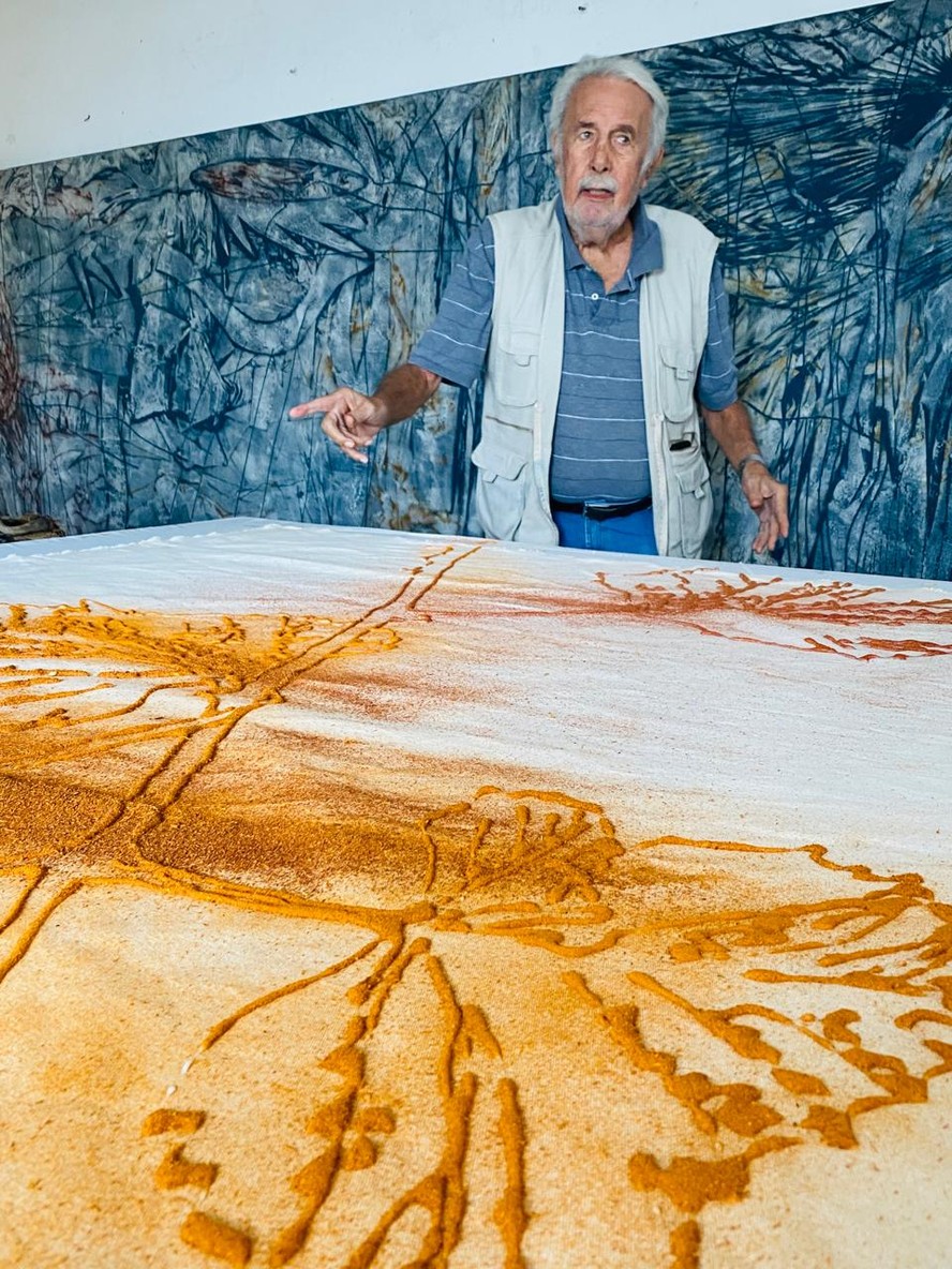Carlos Vergara vai utilizar tinta de pau-brasil em sua obra pela ...
