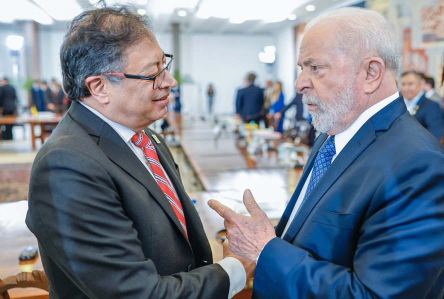 Lula discute com presidente da Colômbia eleições na Venezuela e crise ...