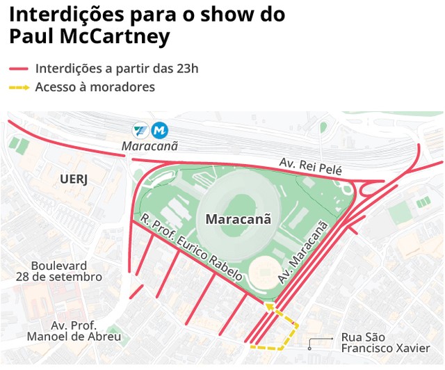 Paul McCartney no Maracanã: saiba horário do show, como chegar e o que ...