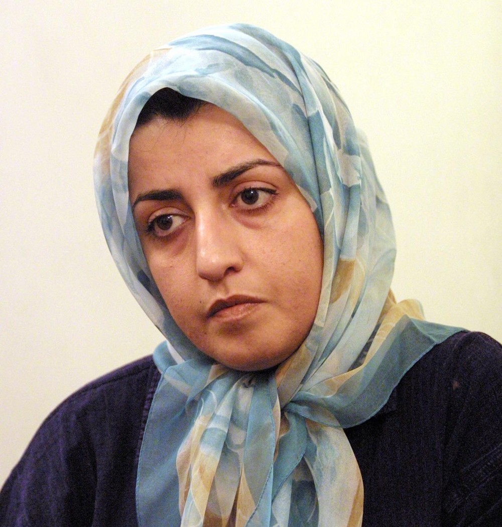 Narges Mohammadi, ativista da luta por direitos da mulher no Irã, ganha ...